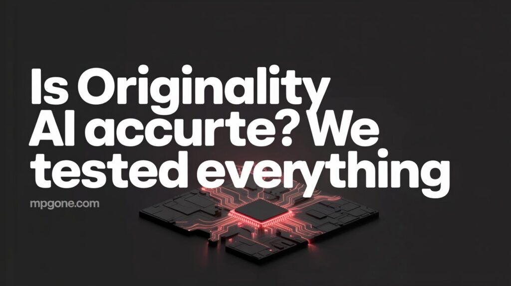 Is Originality AI Accurate? We Tested Everything 2026 - MPG ONE
